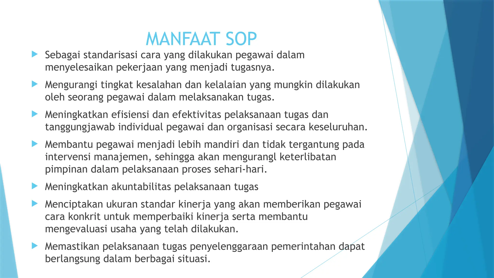 Standard Operating Procedure - Layanan dan Penyusunan | PPT