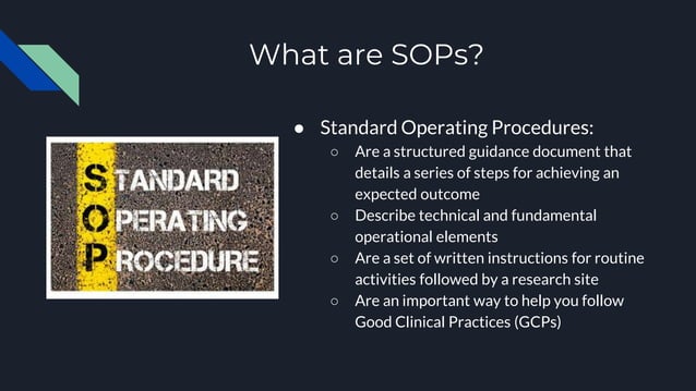 Sop writing for research sites | PPTX