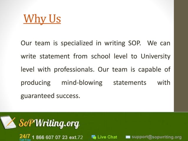 Sop writing org | PPT