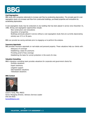 Advisory services from BBG Inc. | PPTX | Business Accounting & Finance ...