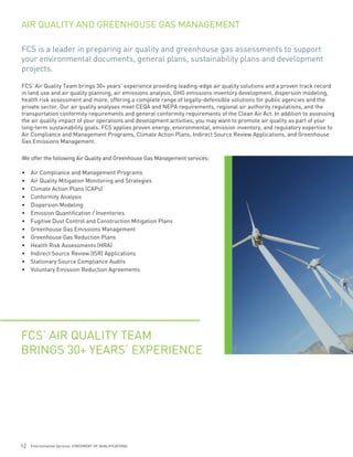 FirstCarbon Solutions SOQ | PDF | Environmental Services Industry | Industries