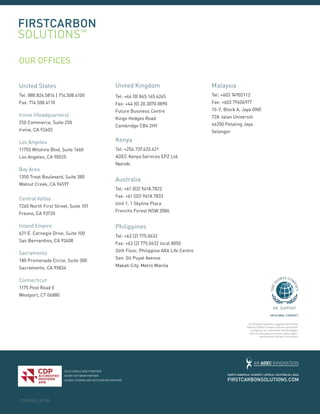 FirstCarbon Solutions SOQ | PDF