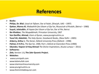 Literary Styles of the Qur'an | PPTX