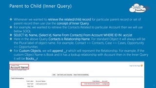 SOQL in salesforce || Salesforce Object Query Language || Salesforce | PPTX