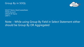 SOQL in salesforce || Salesforce Object Query Language || Salesforce | PPTX
