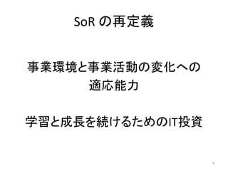 SoR 2.0 summary | PPT