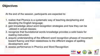 Comprehensive Division Training on Phonics and Word Recognition in ...