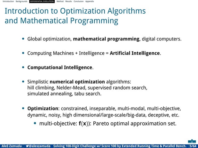 Solving 100-Digit Challenge with Score 100 by Extended Running Time and ...