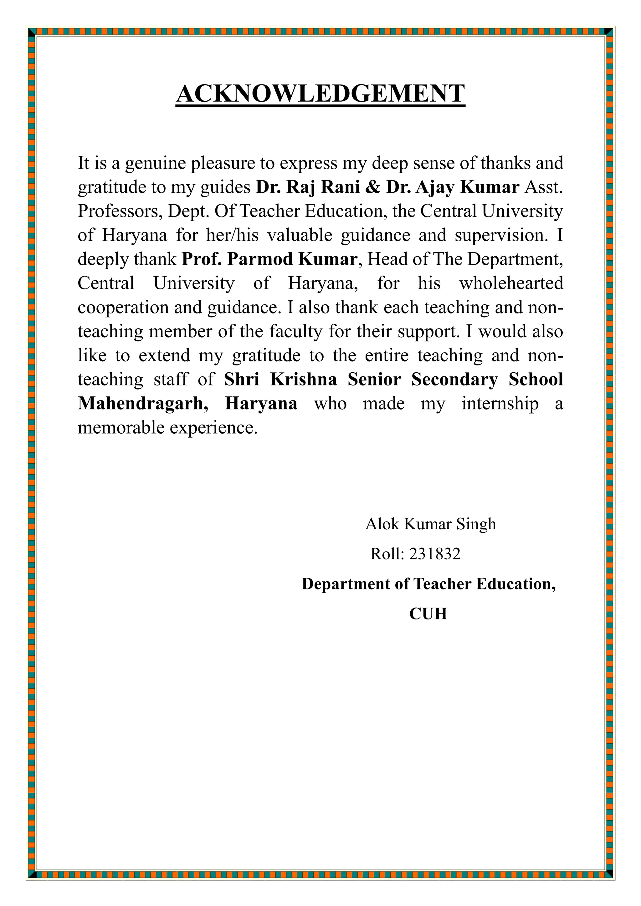 School observation Report practical file | PDF