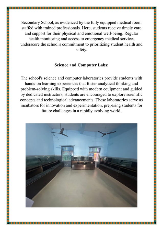 School observation Report practical file | PDF