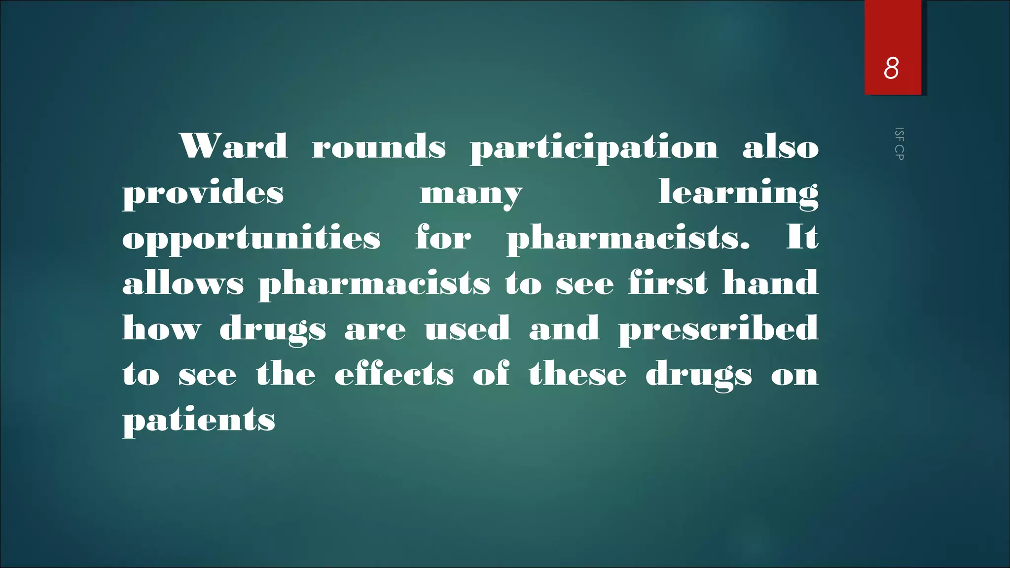 Ward Round Participation | PPT