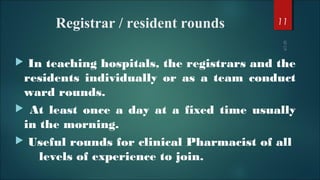 Ward Round Participation | PPT