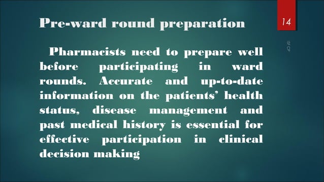 Ward Round Participation | PPT