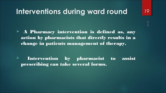 Ward Round Participation | PPT