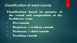 Ward Round Participation | PPT