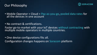 Soracom iot hands-on workshop in Montreal | PDF