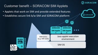 SORACOM SIM: new services and capabilities | PPTX
