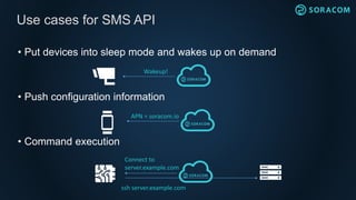SORACOM SIM: new services and capabilities | PPTX