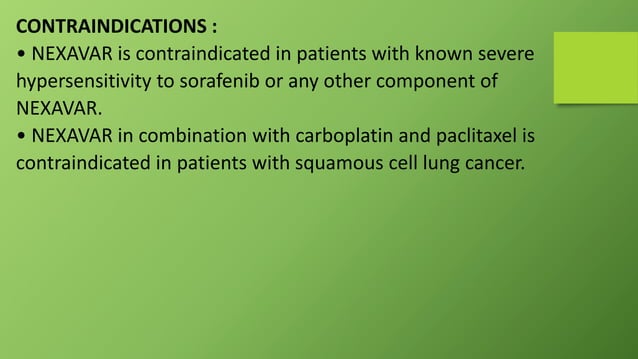 Sorafenib (NEXAVAR)® | PPTX