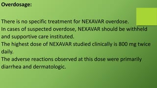 Sorafenib (NEXAVAR)® | PPTX