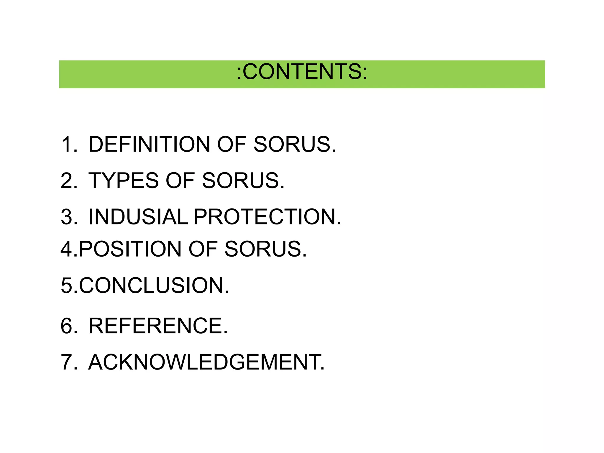 Soral evolution in filicopsida | PPTX