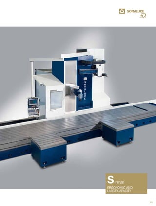 SORALUCE Milling Boring Machines | PDF