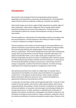 Radial heat conduction | PDF