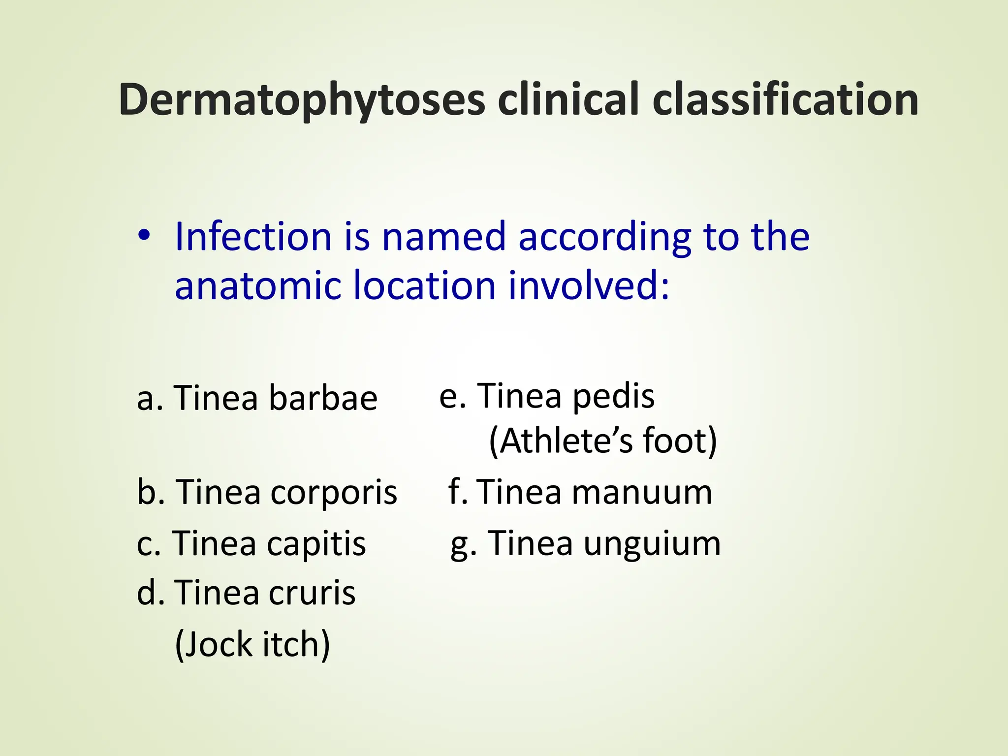 sorav debbarma presentation on dermatophytes.pptx
