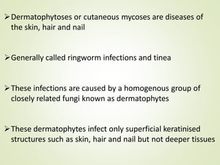 sorav debbarma presentation on dermatophytes.pptx
