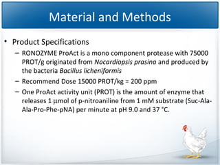 Protease to enhance meat and bone meal amino acids by broilers | PPT