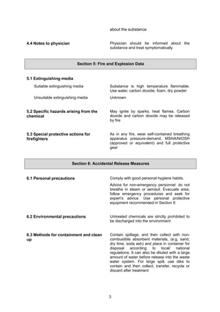 sorbitan monooleate msds material safety data sheet | PDF