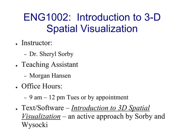 Sorby, 2013, Introduction_to_3-D_Spatial_Visualization.ppt | 3-D ...