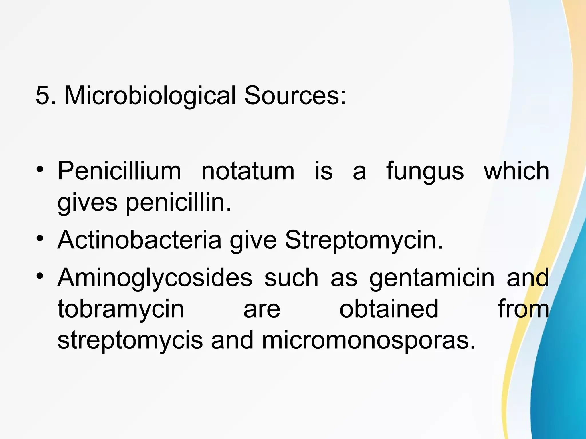 Sources of drugs | PPT
