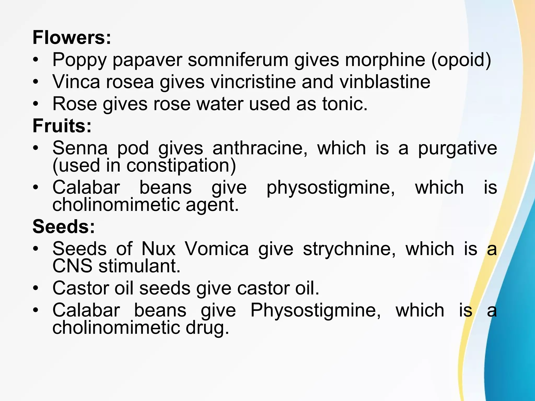 Sources of drugs | PPT