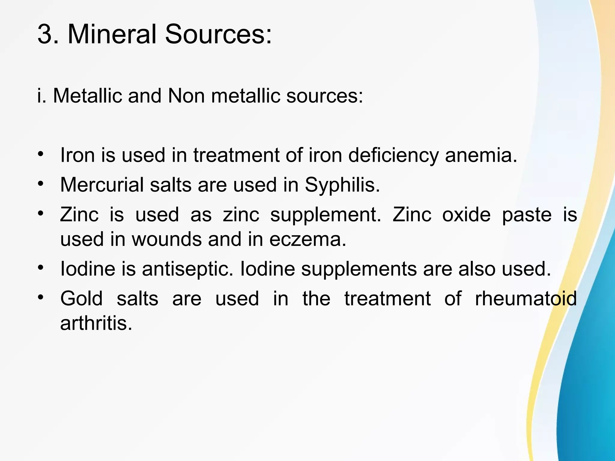 Sources of drugs | PPT