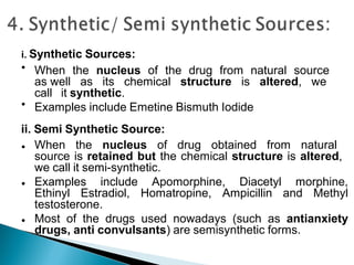Sorces of crude drugs | PPT