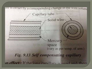 Sorces of errors in a filled system thermometer | PPTX