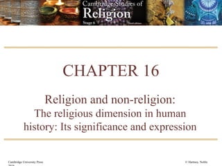 The religious dimension in human history. | PPT