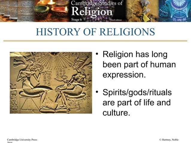 The religious dimension in human history. | PPT