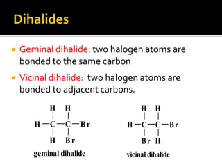 Classification and Nomenclature of Organic Halides | PPTX