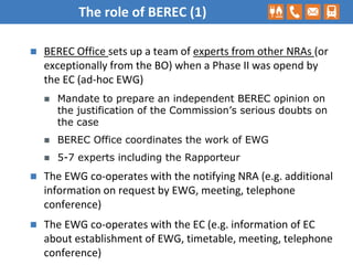 Soren Nubel - The Role of BEREC in Article 7/7a Proceedings | PPT