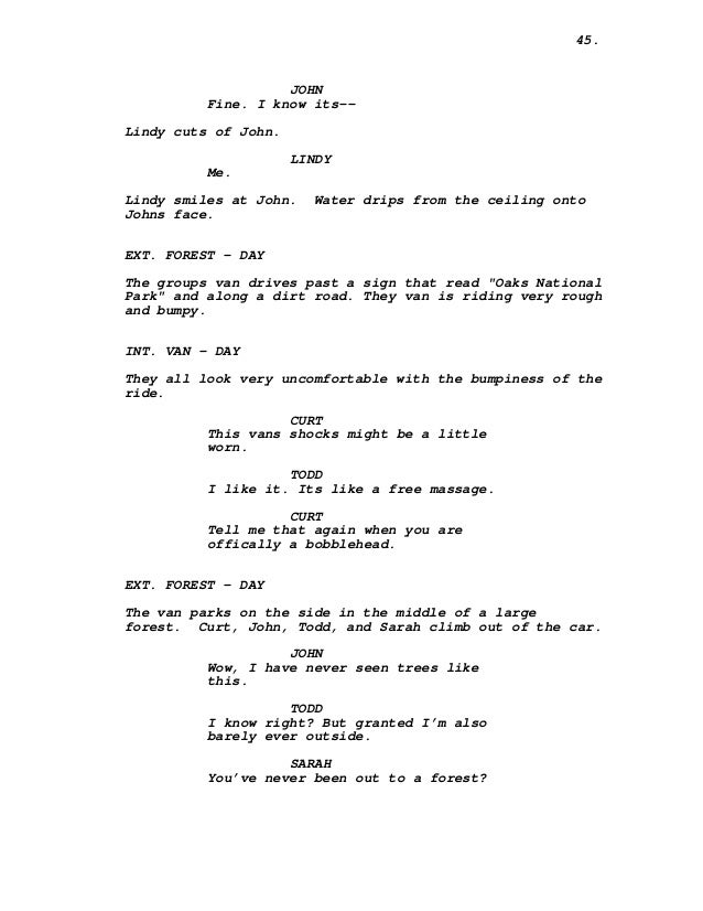 Feature Script Sample