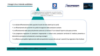 Soresa Spa - Regione Campania - Progetto SINFONIA | PDF