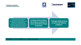 Soresa Spa - Regione Campania - Progetto SINFONIA | PDF