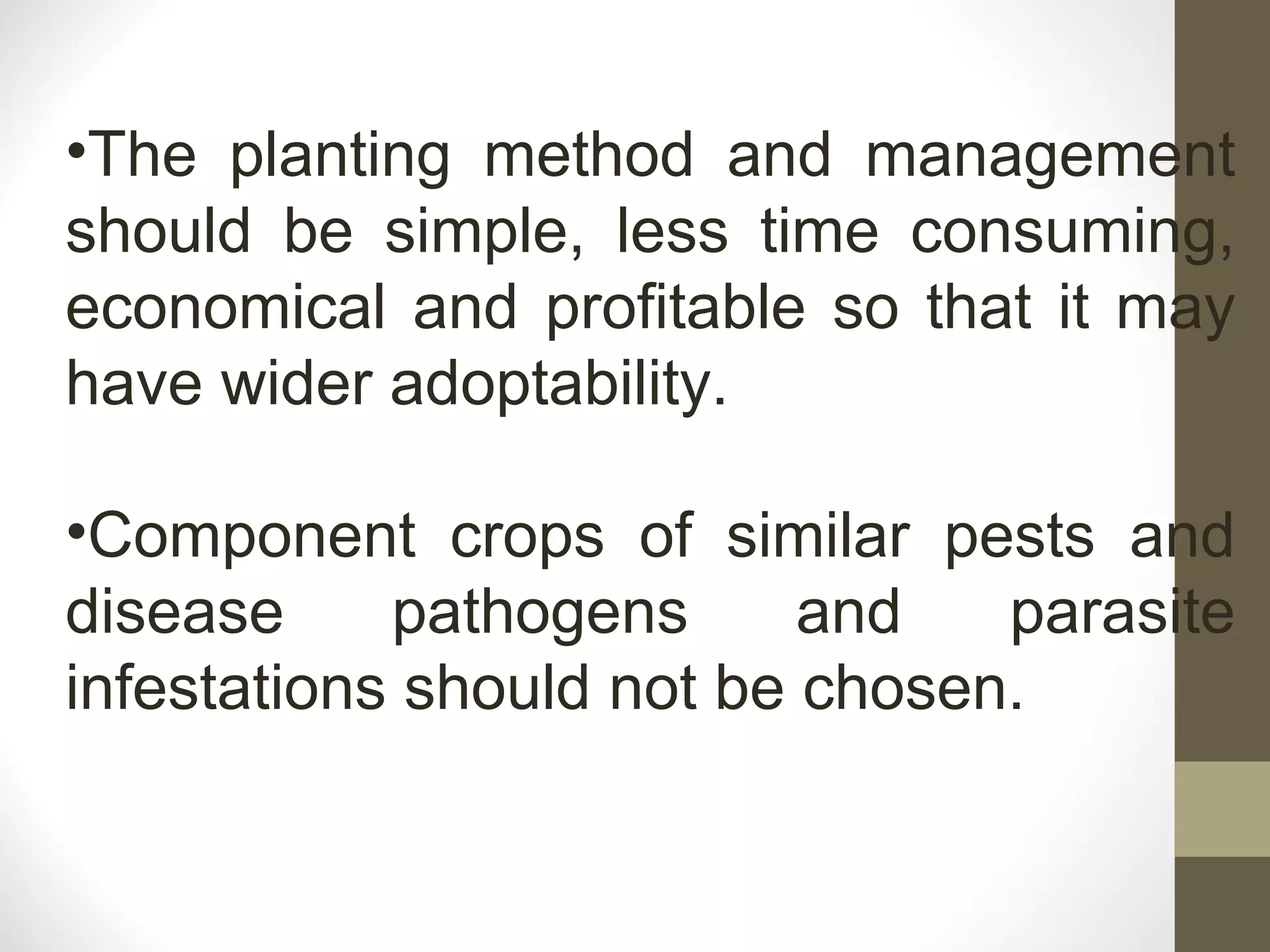 Sorghum and cowpea intercropping | PPT