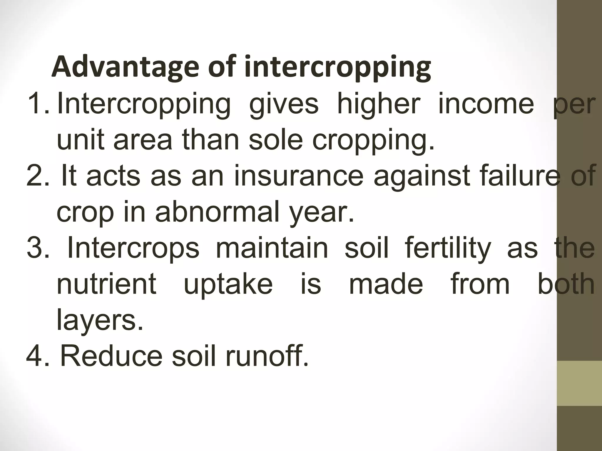 Sorghum and cowpea intercropping | PPT