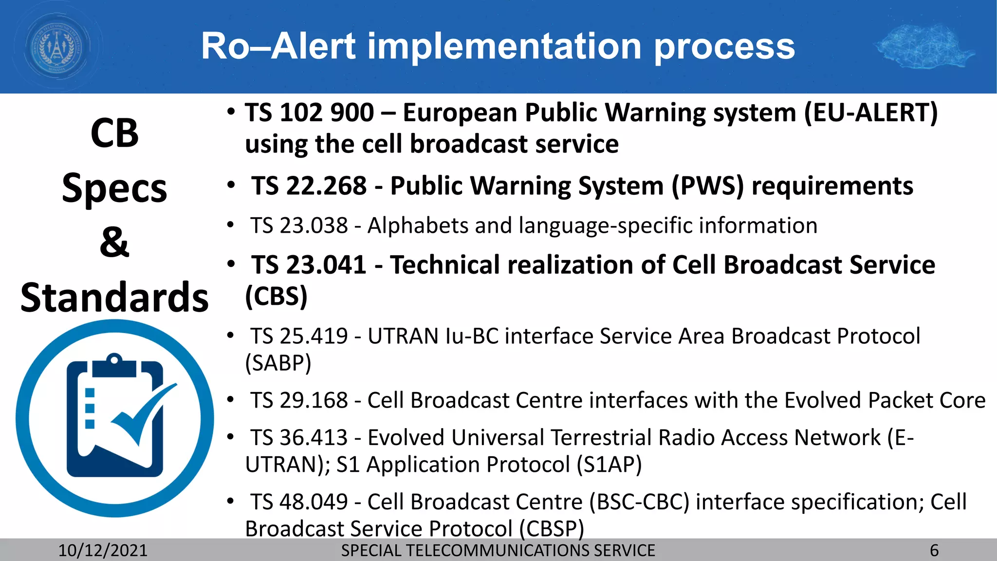 EENA 2021 - Implementing Public Warning Systems (2/3) | PPT