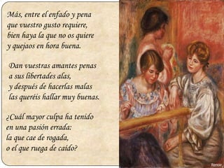 "Hombres necios que acusáis…” | PPTX