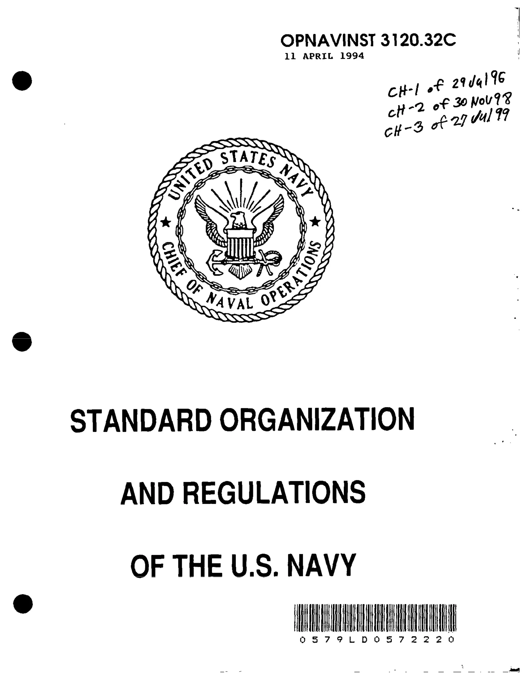 Leadership Accountability Authority Responsibility (SORN OPNAVINST 3120 ...