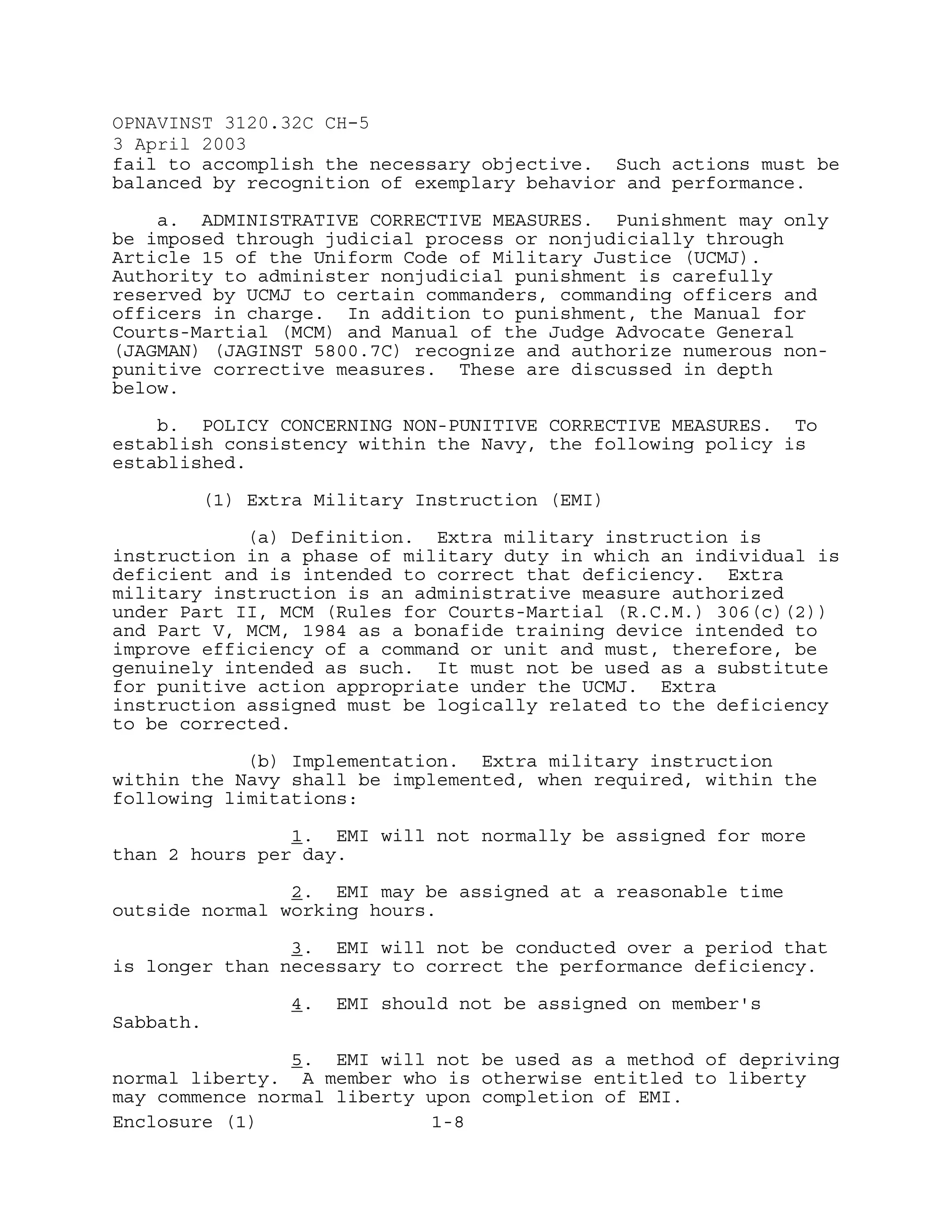 Leadership Accountability Authority Responsibility (SORN OPNAVINST 3120 ...